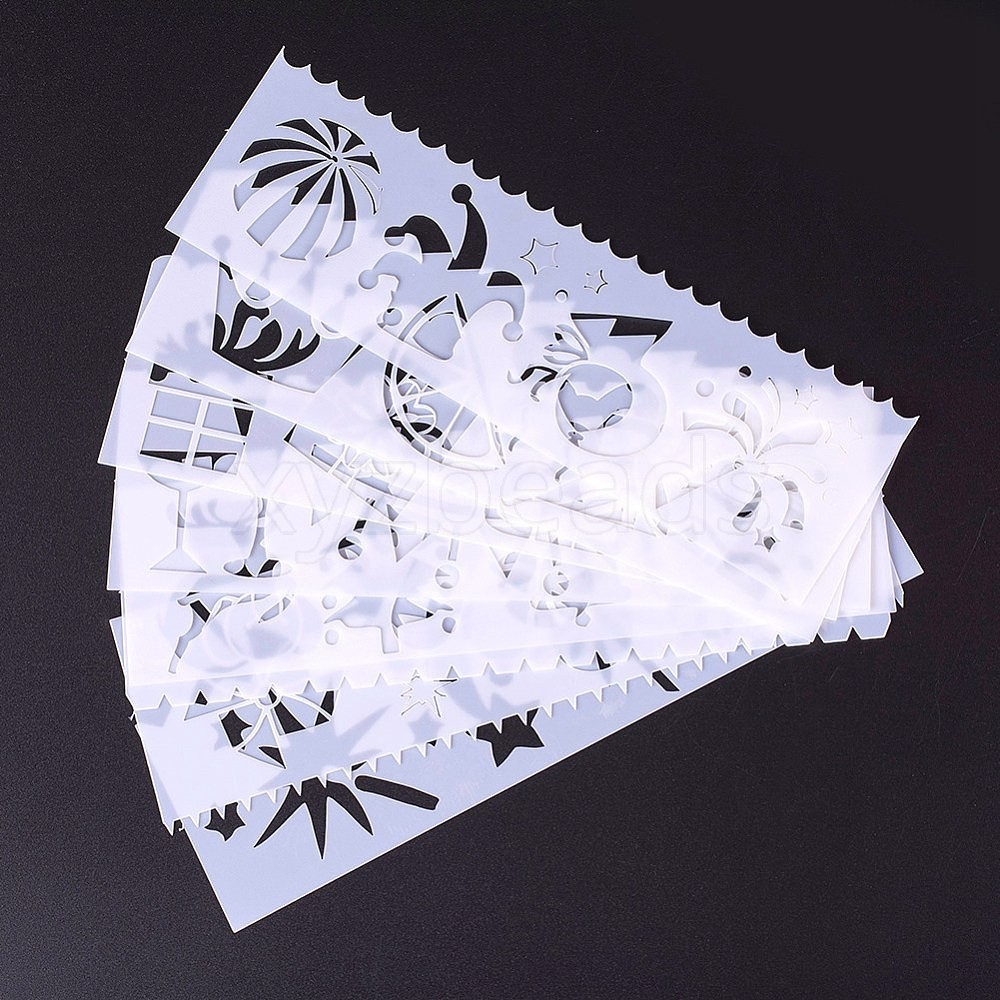 Wholesale Cartoon Plastic Hollow Drawing Stencil for Kids Teen Boys ...
